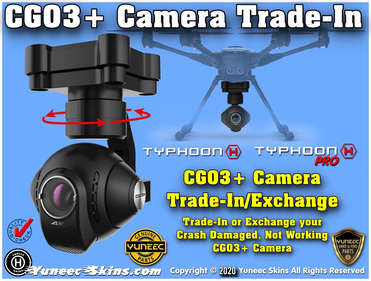 CGO3-Plus Camera 4K HD Exchange fits Typhoon H, H-Pro YUNCGO3PUS